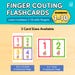 Finger Counting Flashcards Number 1–10 With Fingers Printable PDF Math ...