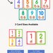 Finger Counting Flashcards Number 1–10 With Fingers Printable PDF Math ...