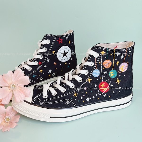 Galaxy Converse - Etsy