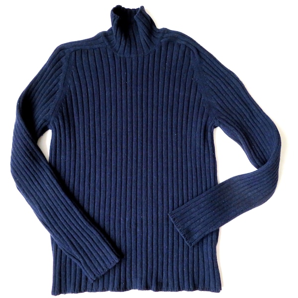 Blue Turtleneck - Etsy