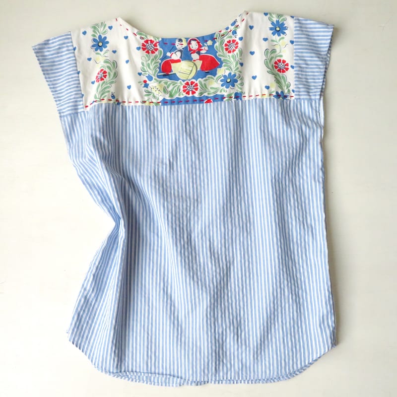 Upcycled Blouse - Etsy