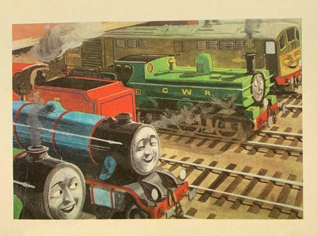 1970's Original Vintage C Reginald Dalby Main Line Engines 'the Trains ...