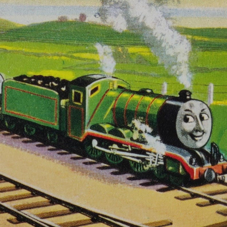 1960's and 70's Original Vintage C Reginald Dalby the Three Railway ...