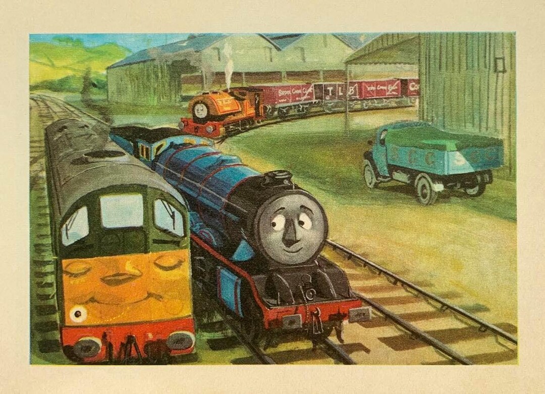 1971 Original Vintage C Reginald Dalby Main Line Engines 'boco Helps ...