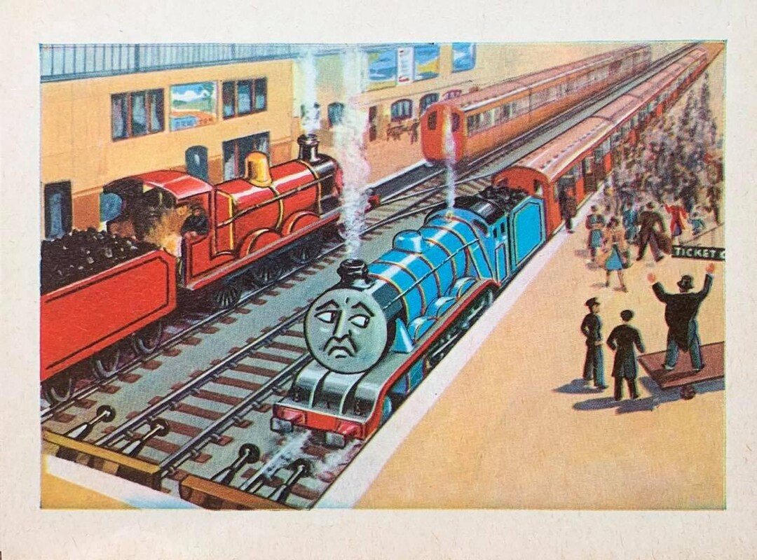 1969 Original Vintage C Reginald Dalby James the Red Engine 'james Gets ...