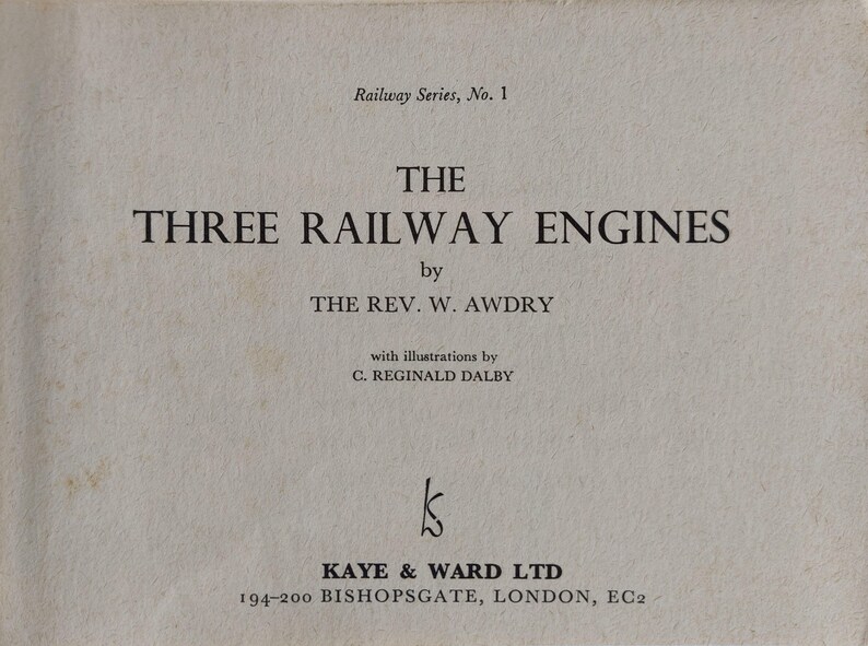 1960's and 70's Original Vintage C Reginald Dalby the Three Railway ...