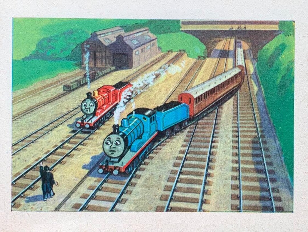 1969 Original Vintage C Reginald Dalby James the Red Engine 'the Fat ...