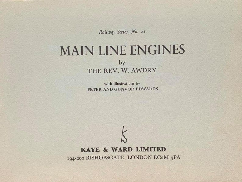1971 Original Vintage C Reginald Dalby Main Line Engines 'boco Becomes ...