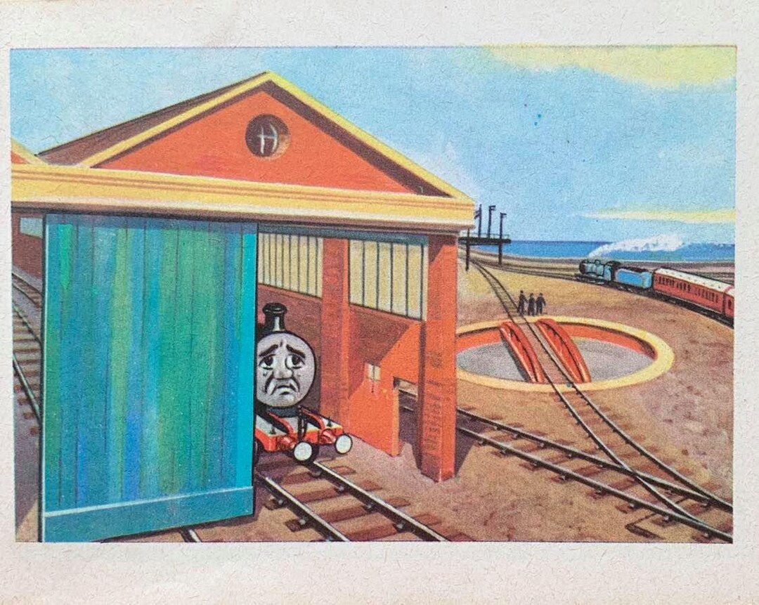 1969 Original Vintage C Reginald Dalby James the Red Engine 'james is ...