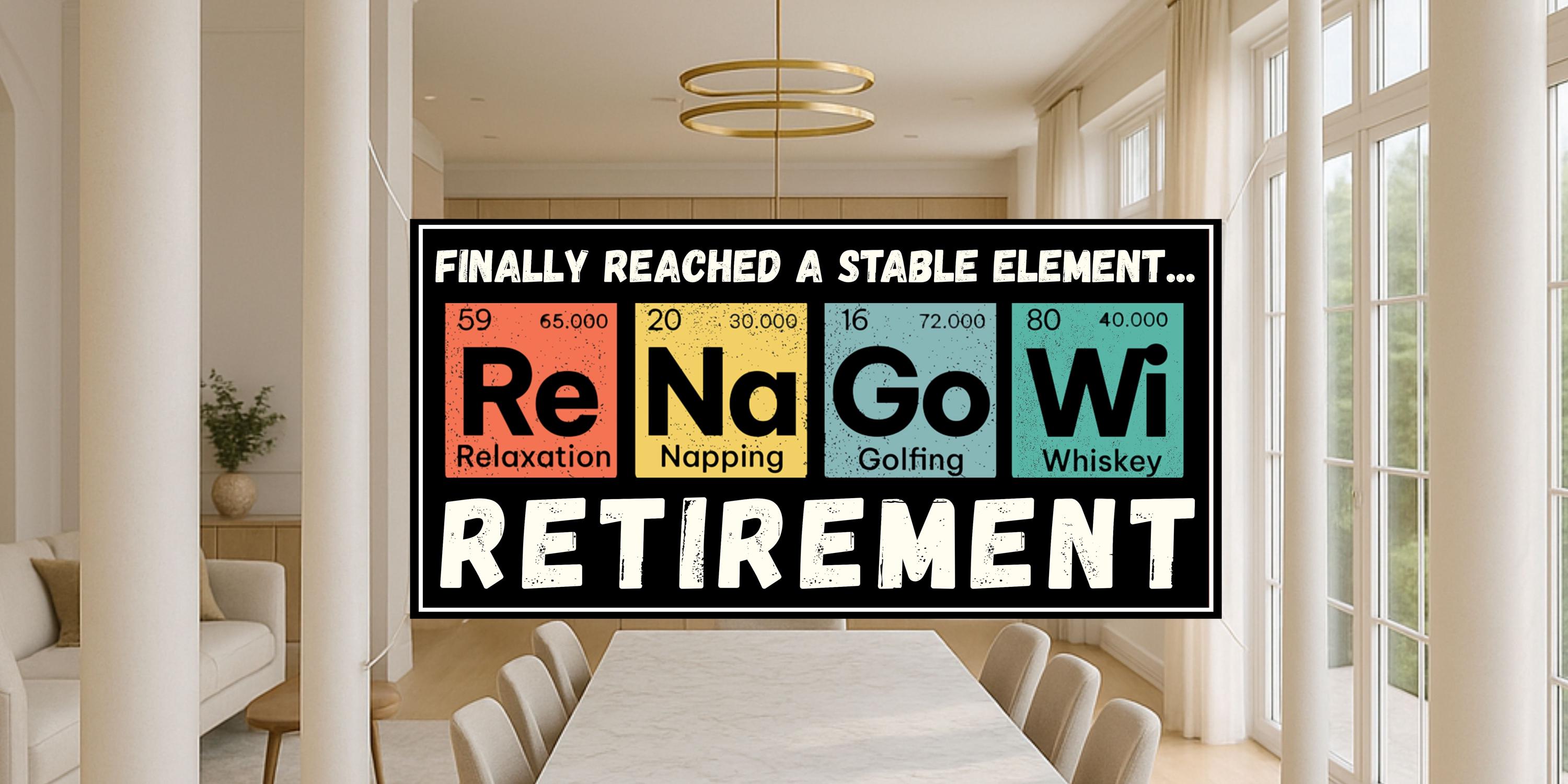 Funny Retirement Gift for Scientist Teacher STEM, Retirement Party ...