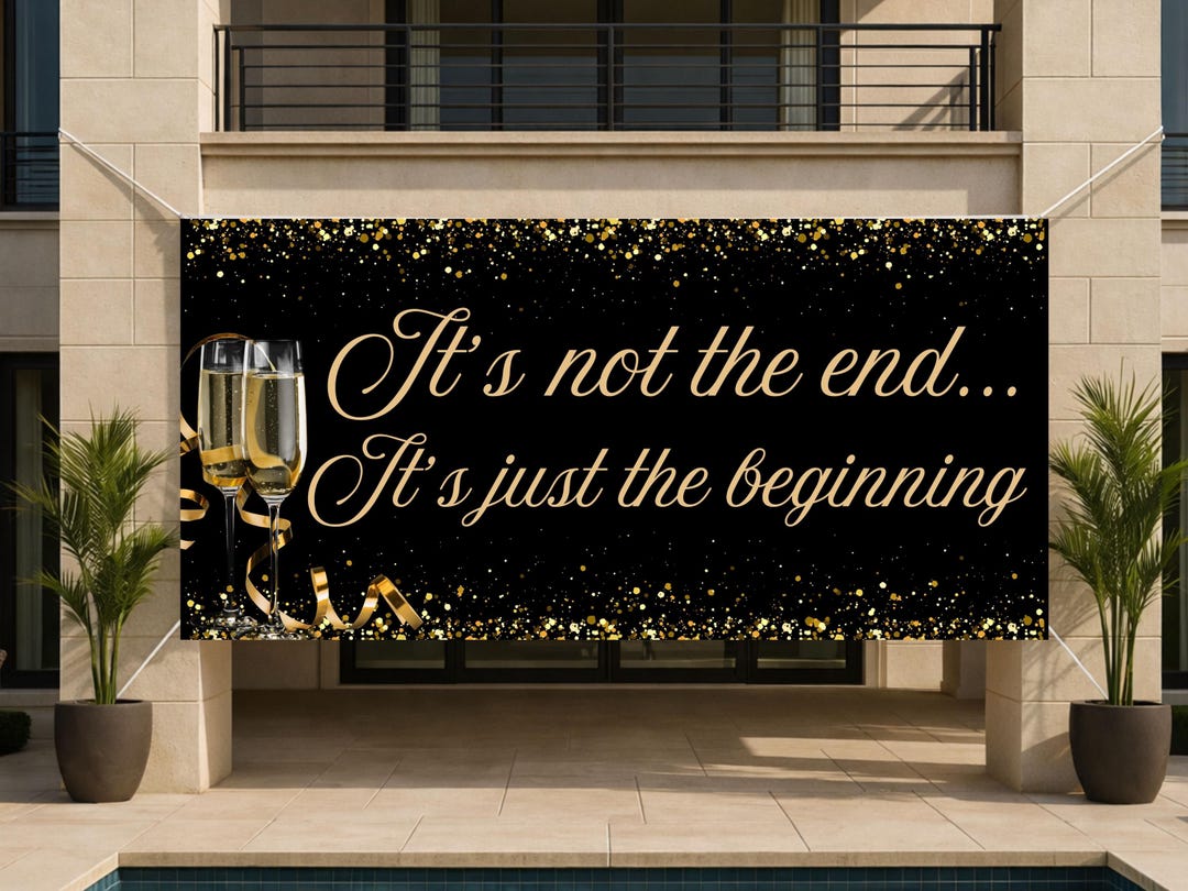 Luxury Executive Retirement Banner, CEO President Officer Leadership ...