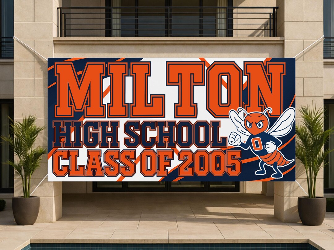 Class Reunion Banner, Welcome Back Alumni Banner, High School College ...