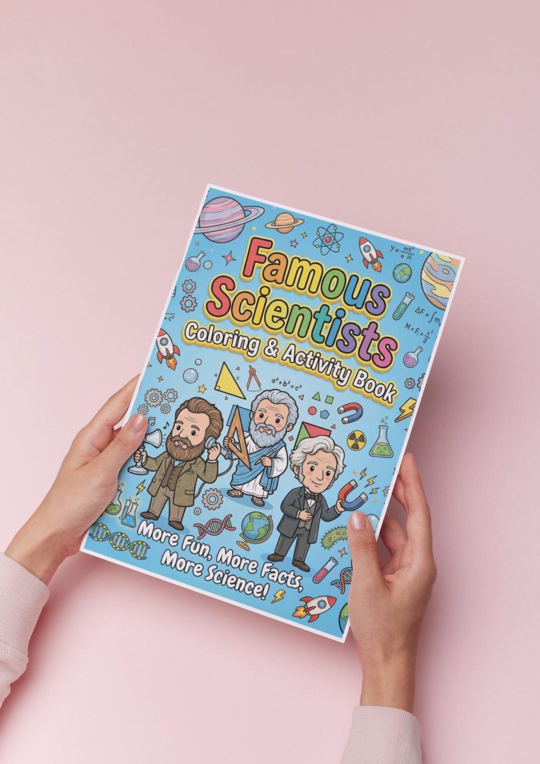 Famous Scientists 7 Coloring Pages + 3 Activities | STEM Printables ...