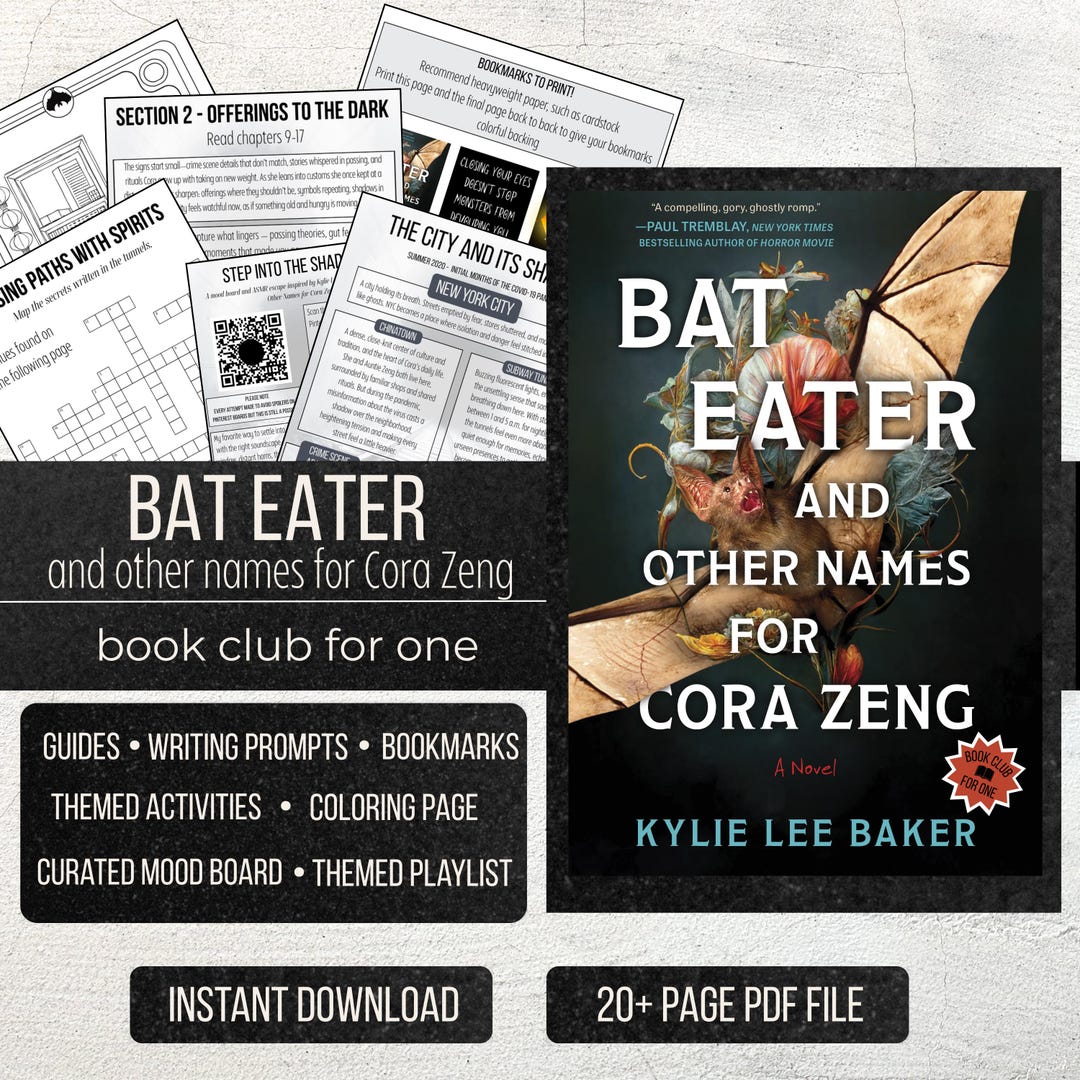 Bat Eater and Other Names for Cora Zeng Reading Guide | Kylie Lee Baker ...