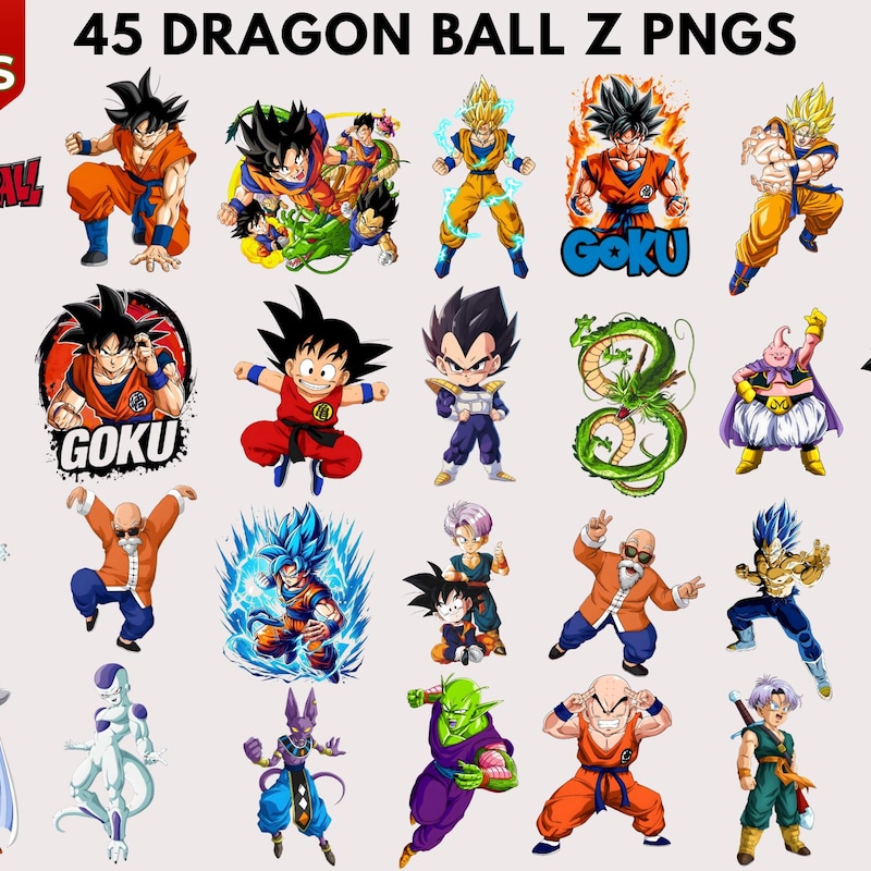 Goku Kamehameha Png - Etsy