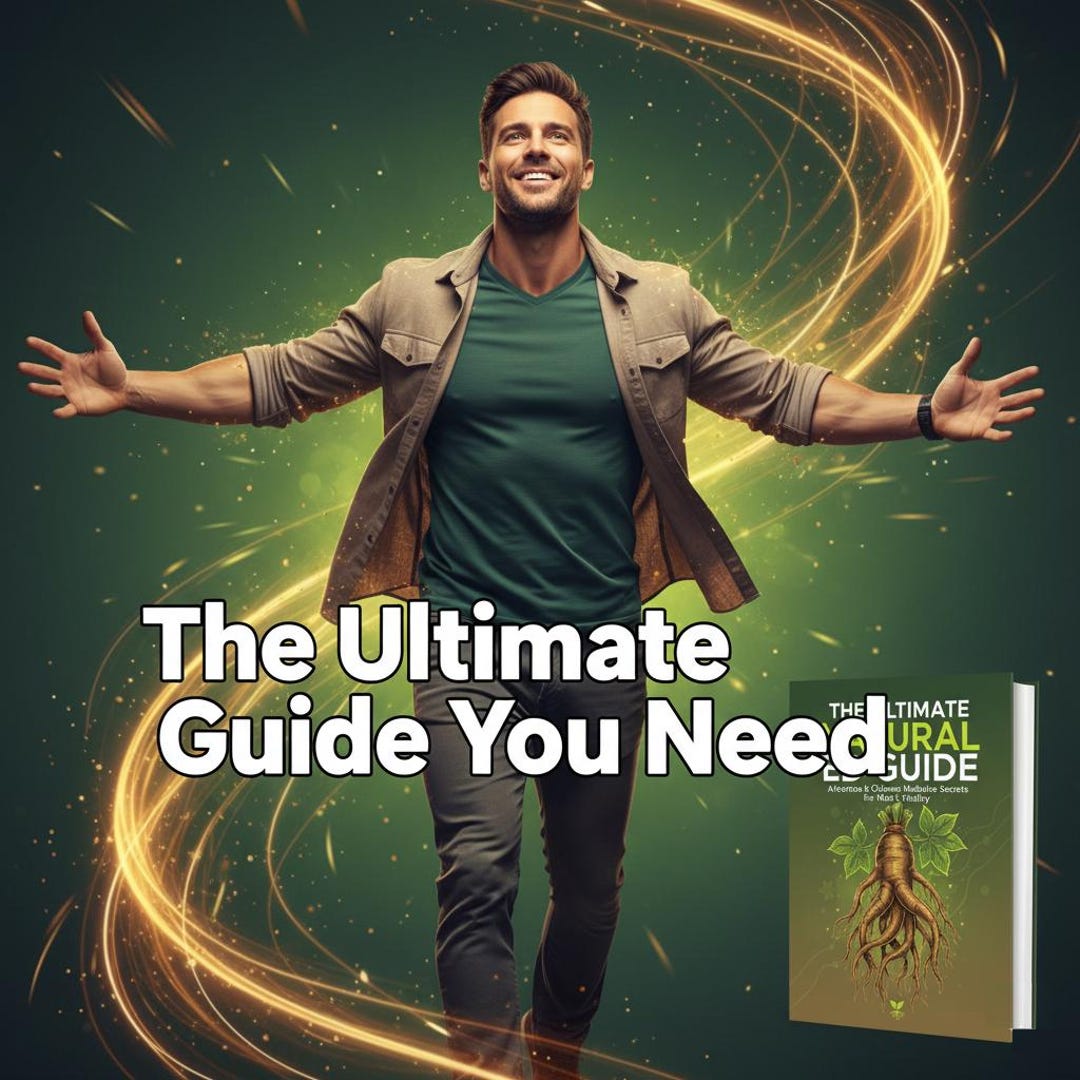 The Ultimate Natural ED Guide - Etsy