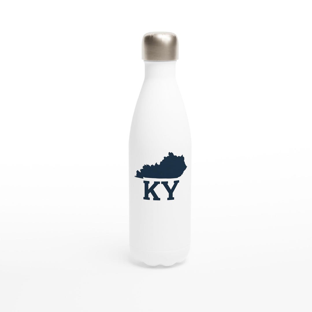 Kentucky State Water Bottle - 17oz Stainless Steel KY Flask - Etsy