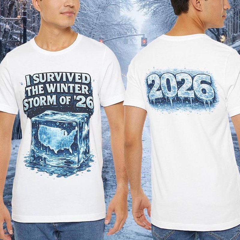 I Survived the Winter Storm - Etsy