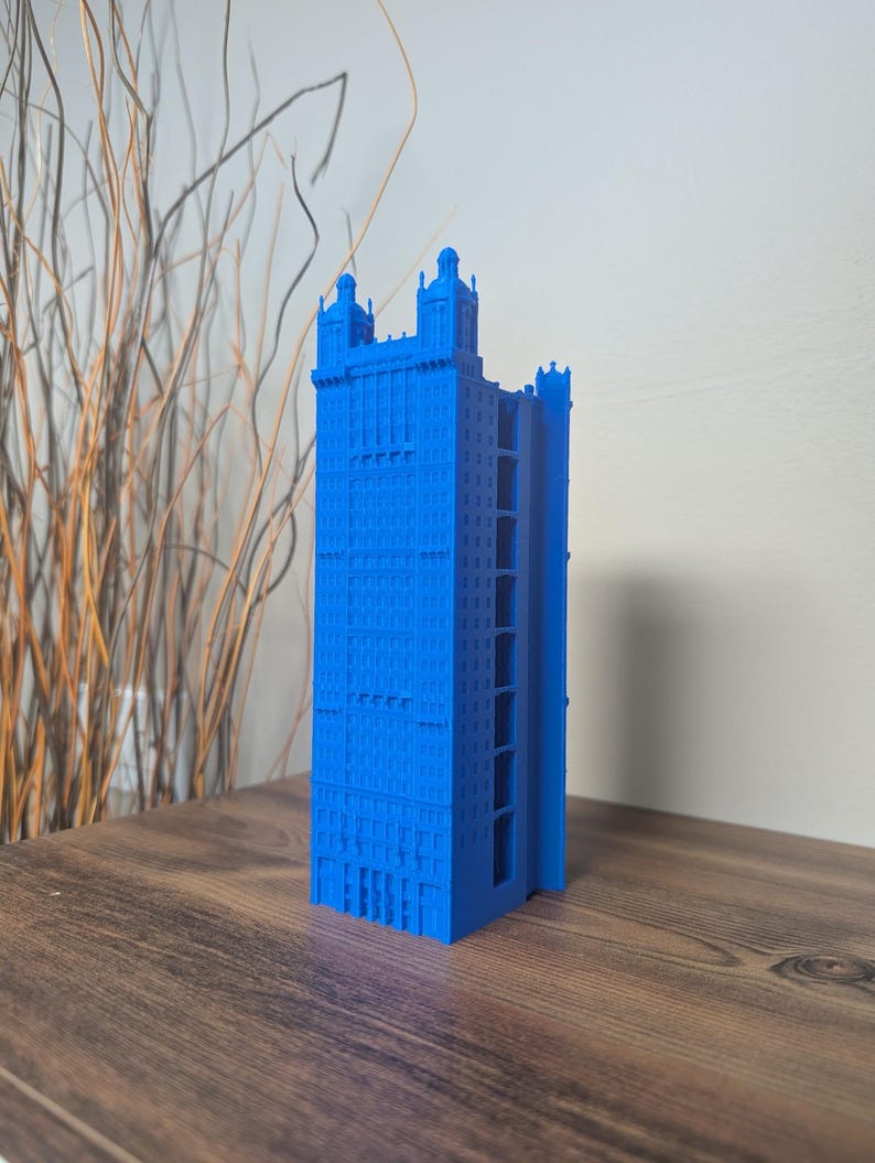 The Park Row Building (1899) - 3D Printed Model | Décor | Souvenir - Etsy