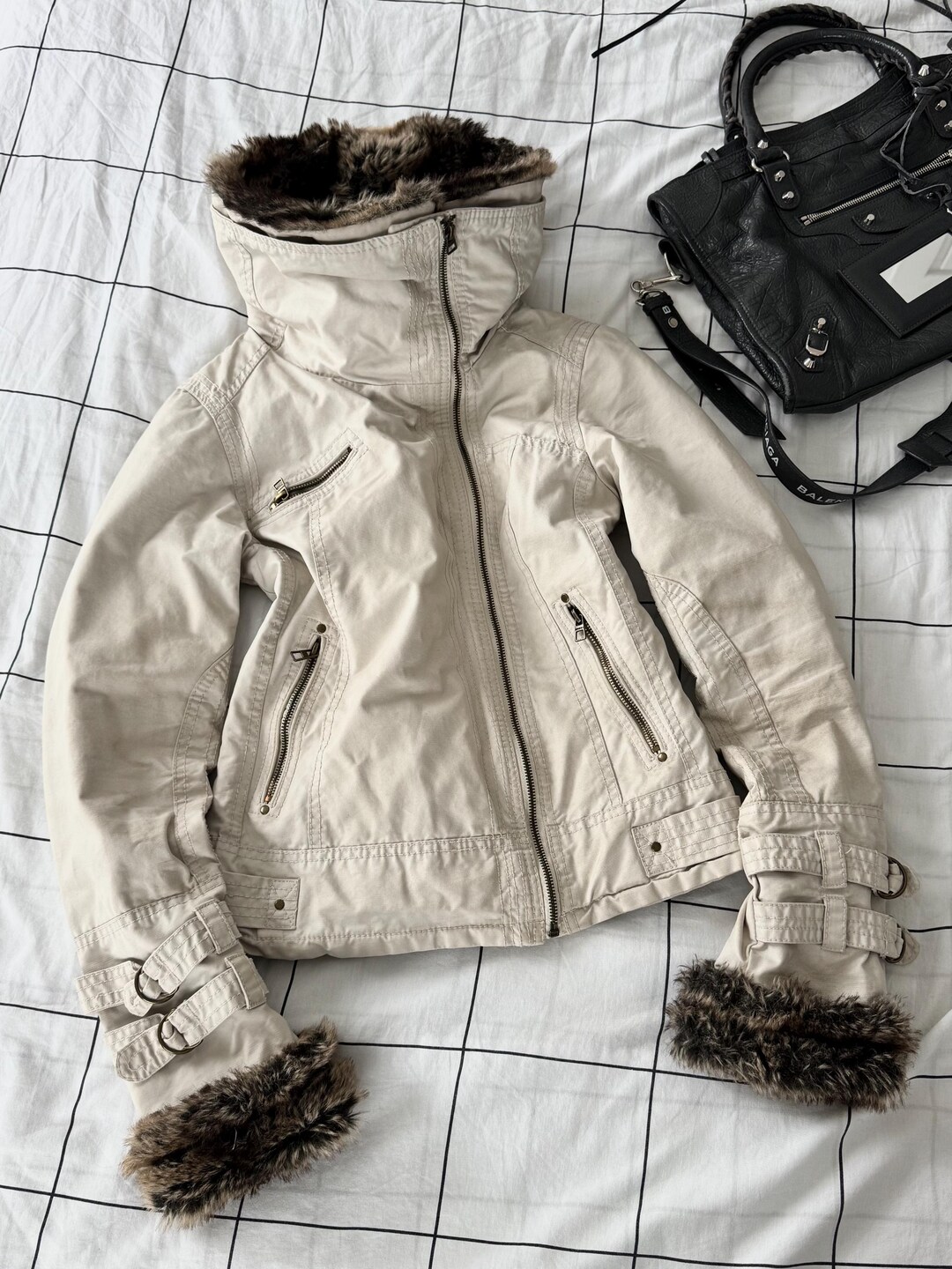 Vintage Hysteric Motorcycle Fur Avant Garde Acket If Six Was Nine Style ...