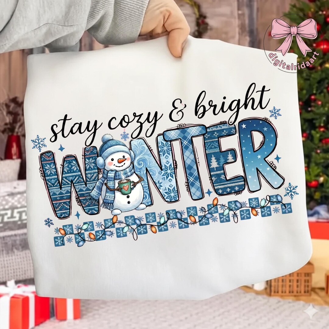 Stay Cozy Winter PNG, Snowman, Bible Verse (digital Download) - Etsy