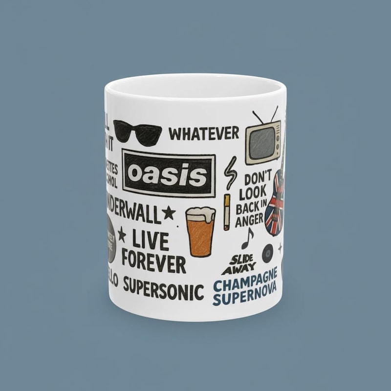 Oasis Retro Mug - Etsy