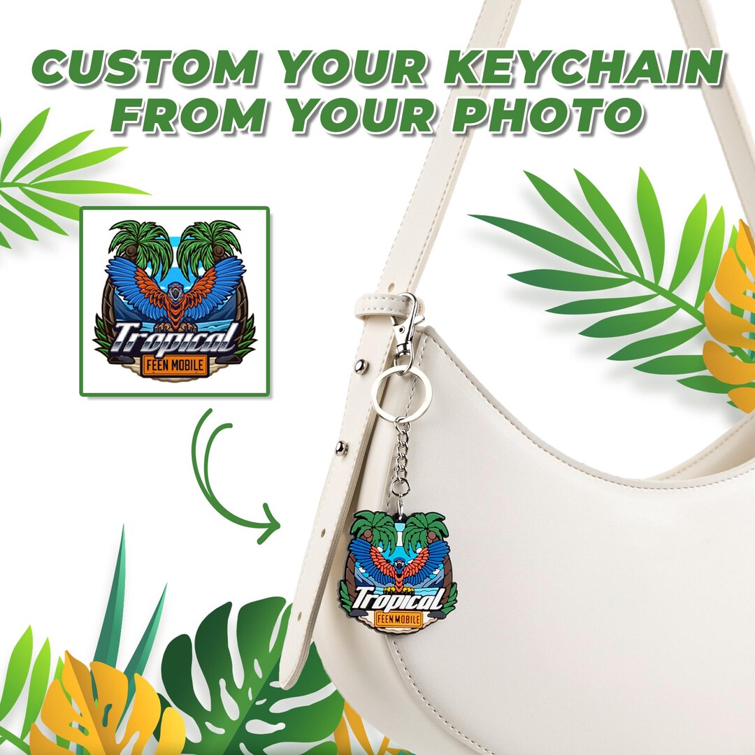 Custom PVC Keychain, Personalized Keychain, Custom Design Keychain ...