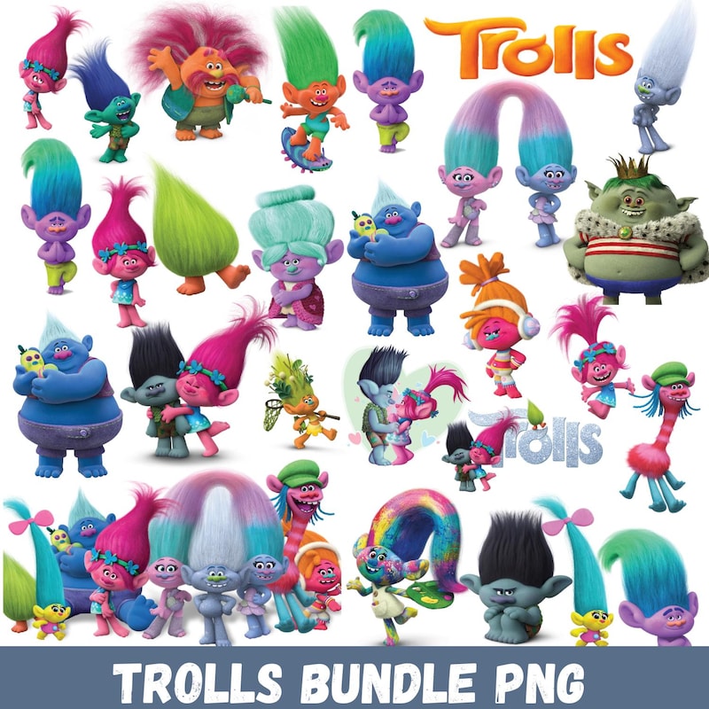Happy Birthday Troll - Etsy