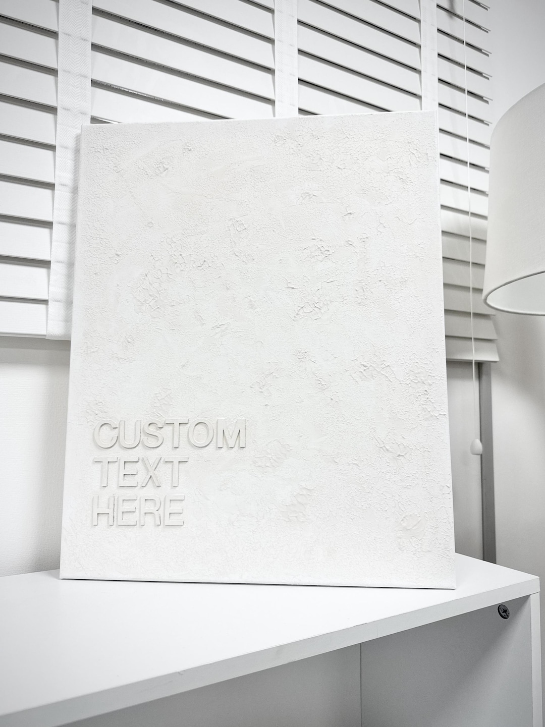 Custom Quote Textured Canvas 3D Word Art - Etsy UK
