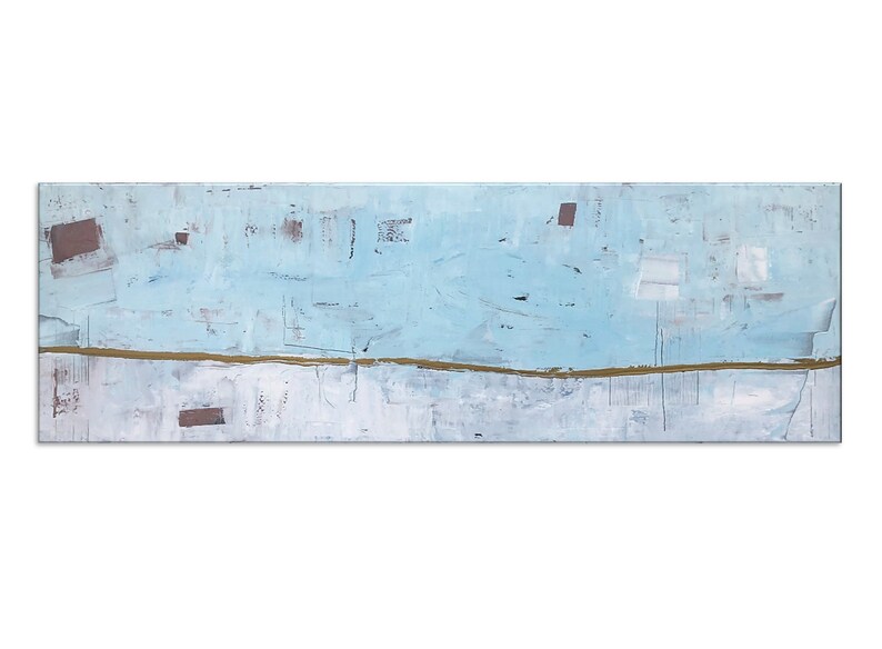 72x24 Inch Large Abstract Art. Abstract Painting Original | Etsy