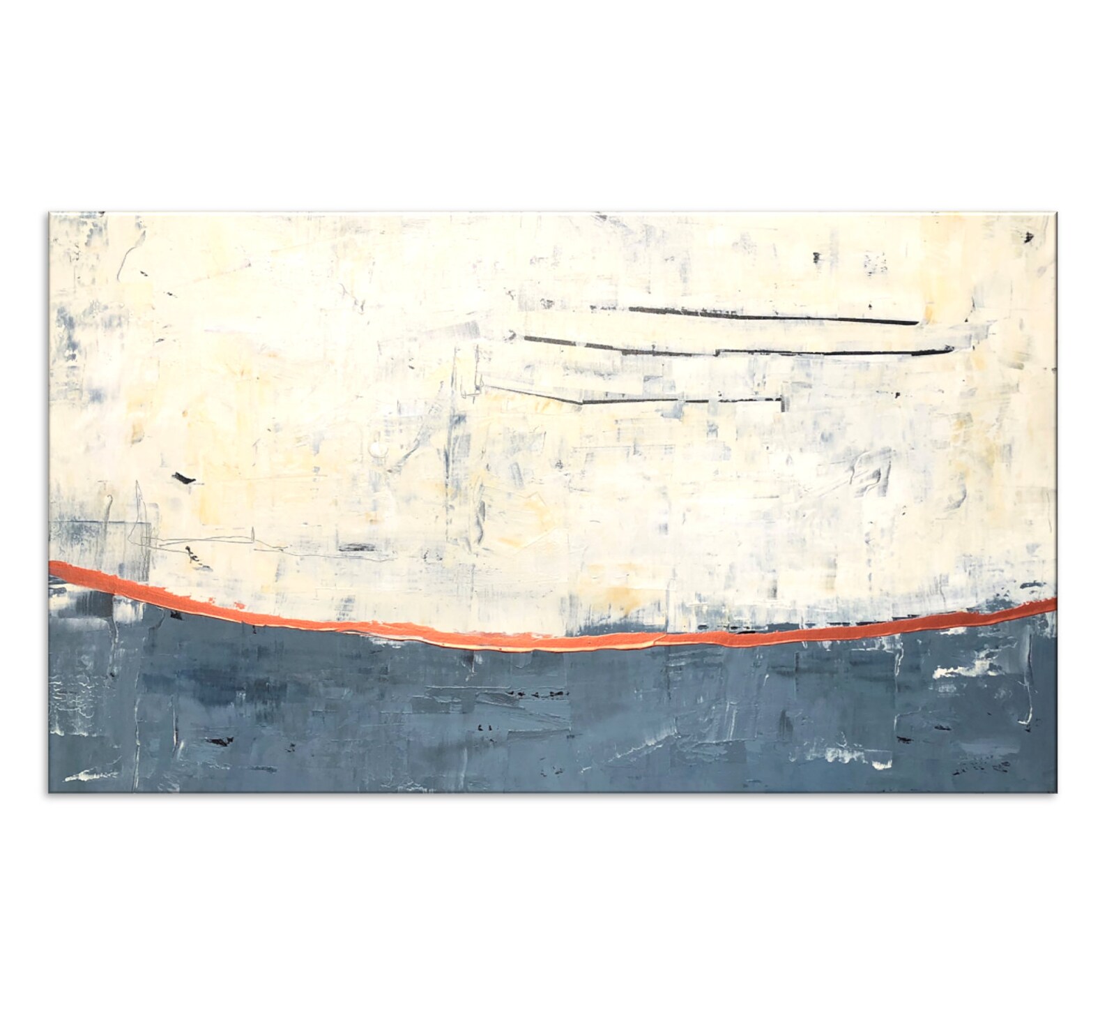 Giant Canvas 60x36 Inch XL Large Abstract Art. Original | Etsy