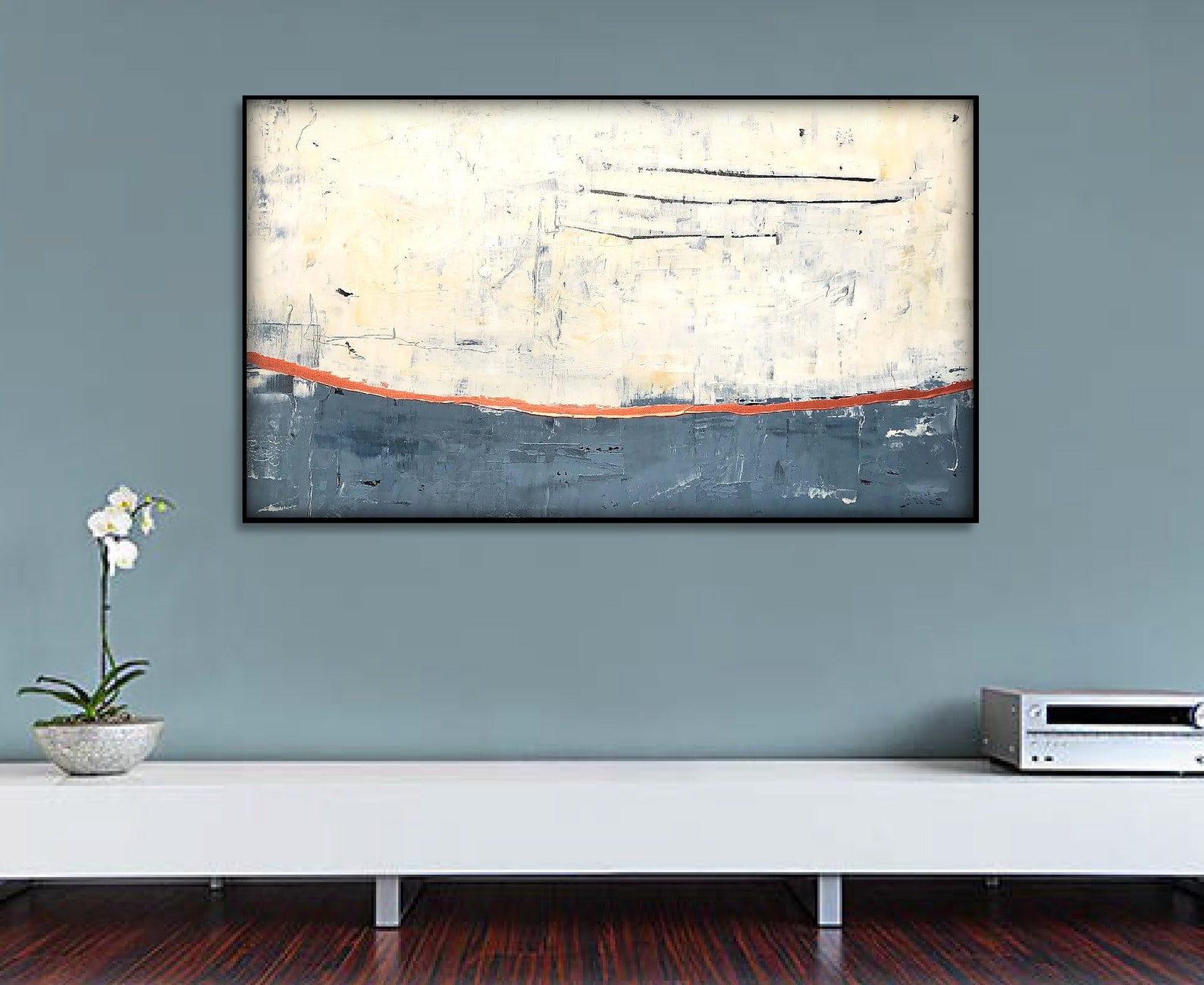 Giant Canvas 60x36 Inch XL Large Abstract Art. Original - Etsy