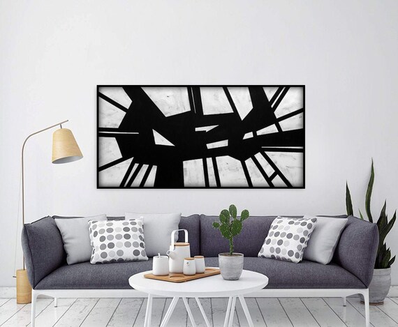 72x36 Inch Large Abstract Art. Abstract Painting Original | Etsy