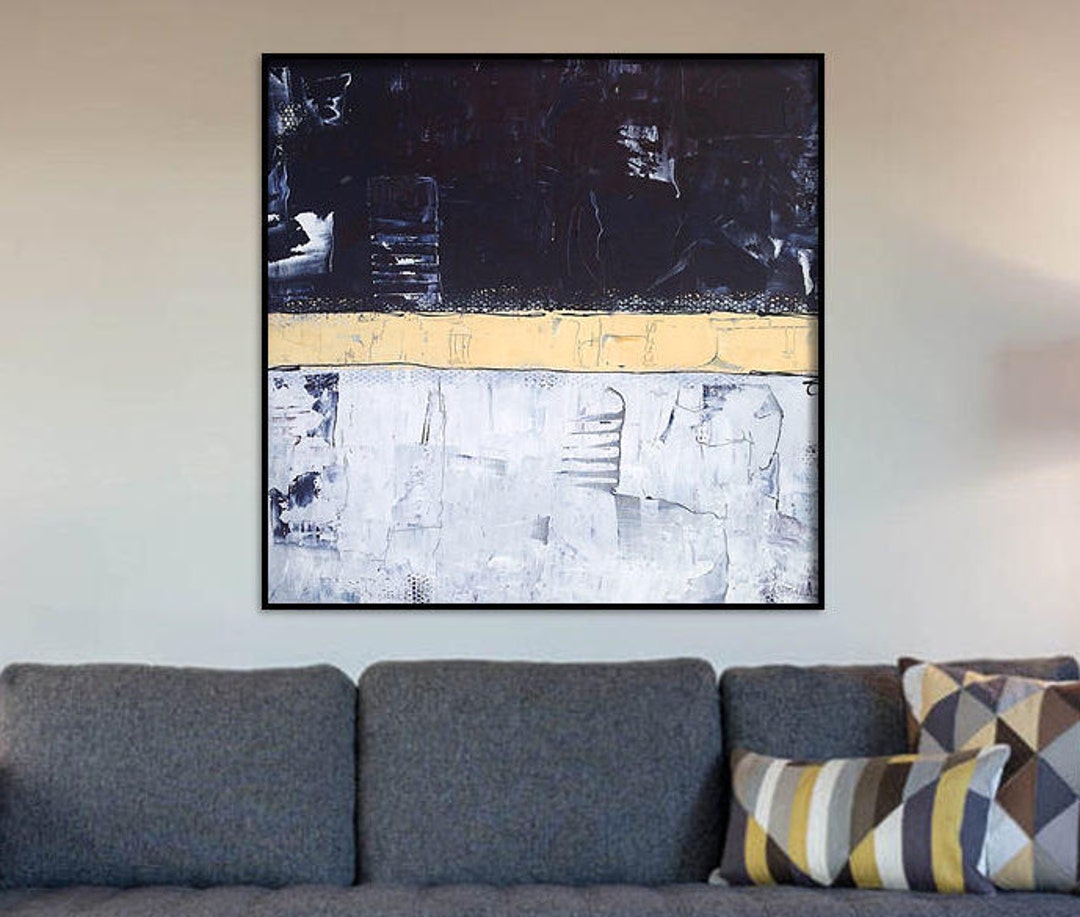 48x48 Inch Extra Large Painting. Extra Large Wall Art. Large Abstract ...