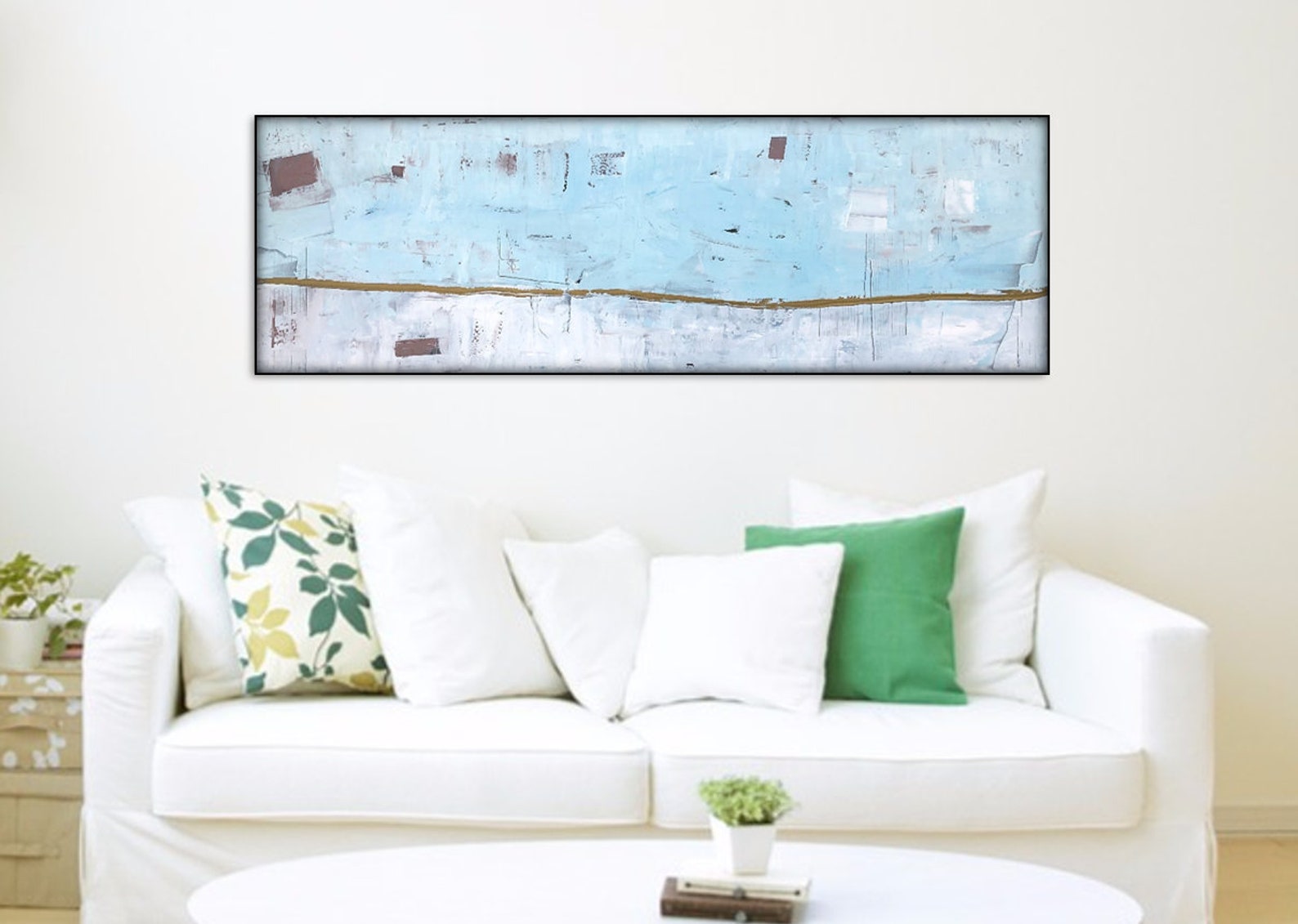 72x24 Inch Large Abstract Art. Abstract Painting Original - Etsy
