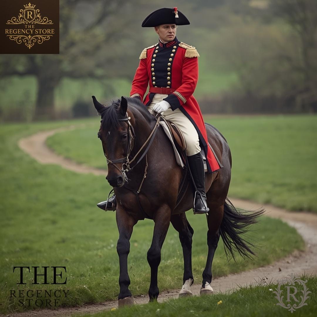 18th Century British Officer Uniform | Historical Cosplay Military Coat ...