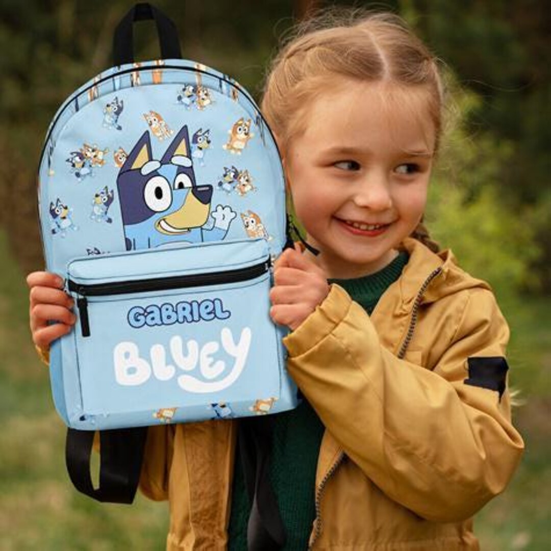 Bluey and Bingo Backpack, Bluey Backpack, Bluey Heeler Bag, Bluey ...