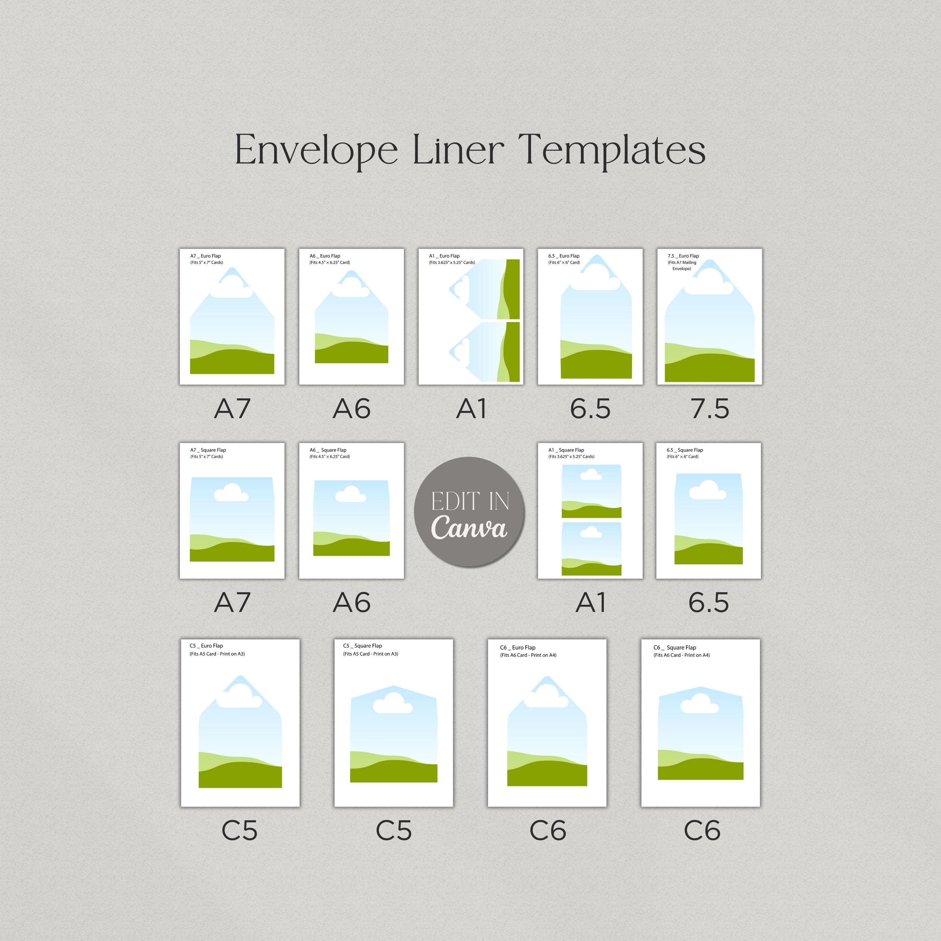 Wrap Around Address Label Template - for Wedding Return Address ...