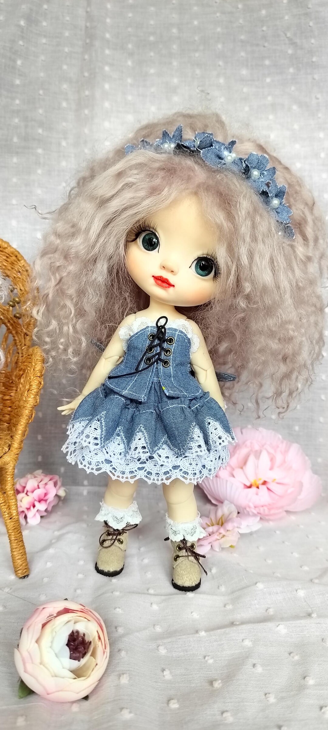 OOAK Handmade Fairy BJD Doll – Lara, Collectible Fantasy Art - Etsy