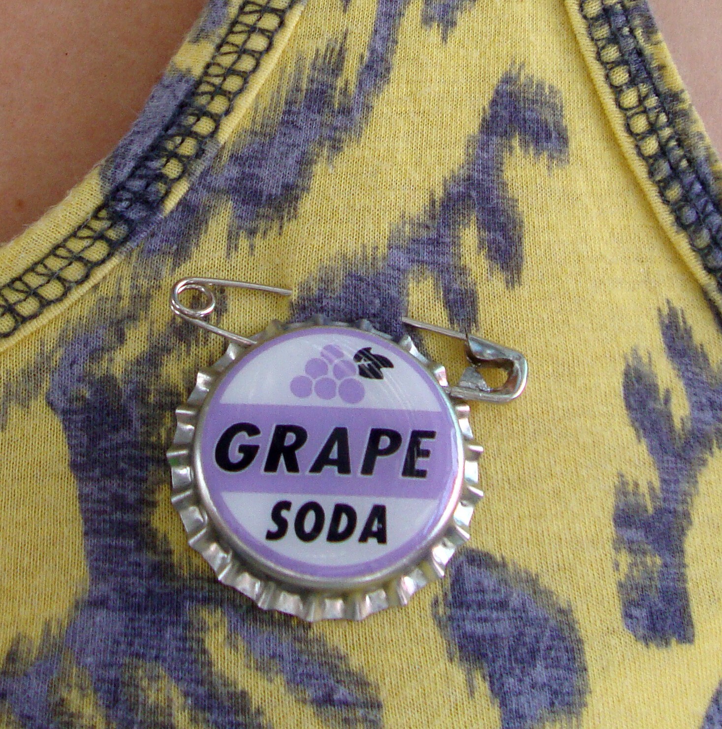 Ellie's Grape Soda Pin up Pin - Etsy