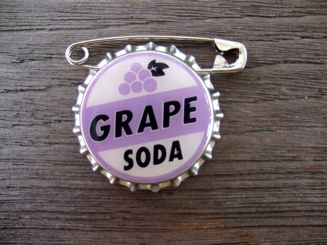 Ellie's Grape Soda Pin up Pin - Etsy