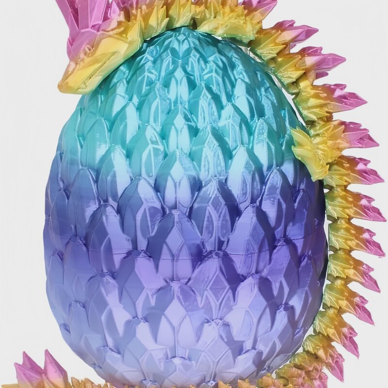 Easter 3d Printed Dragon - Etsy