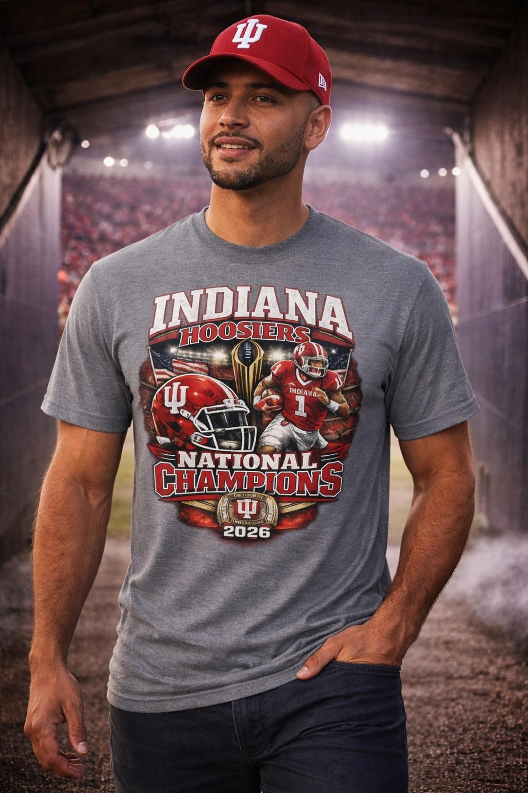 Indiana Hoosiers 2026 National Champions T-shirt | IU Football Fan Gear ...