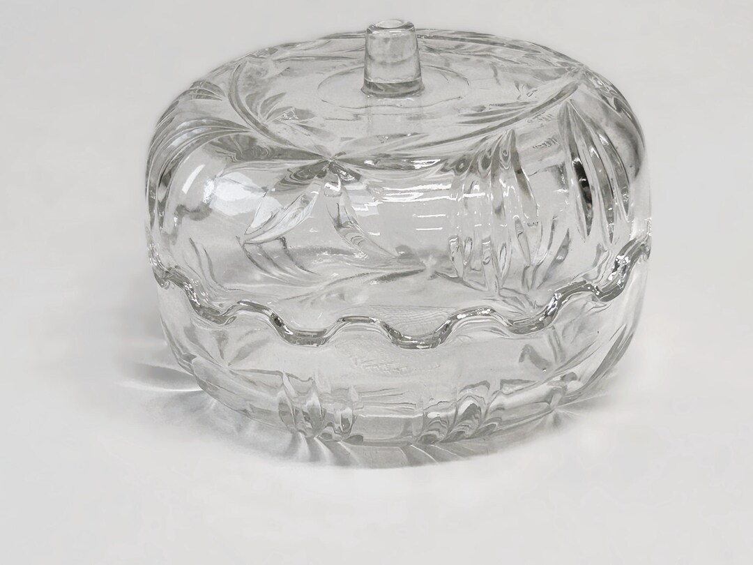 Borgonovo Italian Glass Candy Box From the 1960s - Etsy