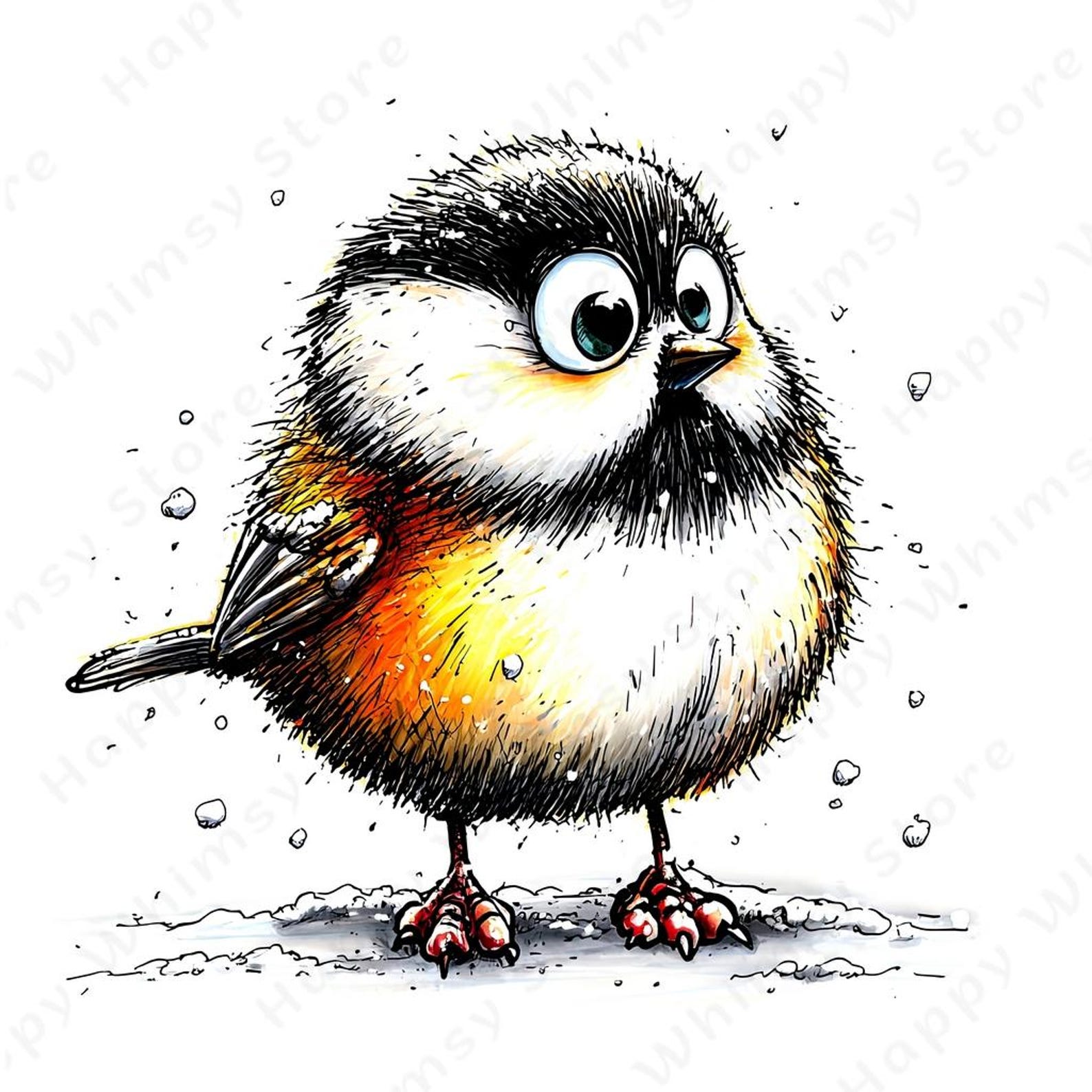 Winter Woodland Animals Clipart | Forest Animals in Snow 21 JPG Set ...