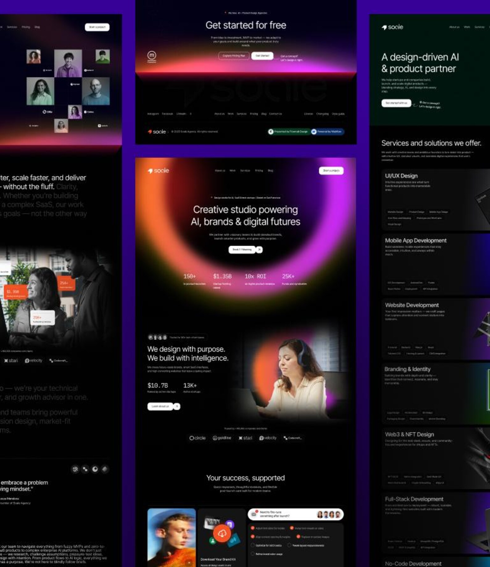 Soale - Portfolio & Agency Webflow Template Live Demo: Soale.webflow.io ...