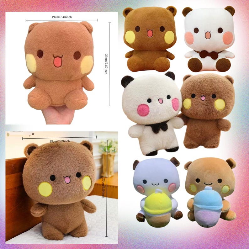 Dudu Cute Bubu Stuffed Animal Valentine Gift, Gift for Her, Dolls ...