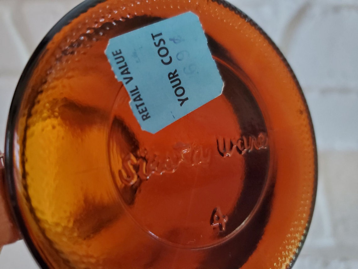 Siesta Ware Sports Themed Amber Glass Mugs Set of 4 - Etsy