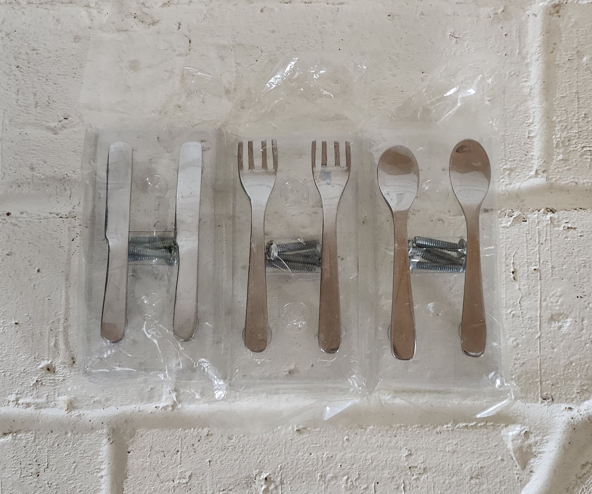 Vintage Knife Fork Spoon Drawer Pulls and Pier 1 Wall Hook NOS - Etsy