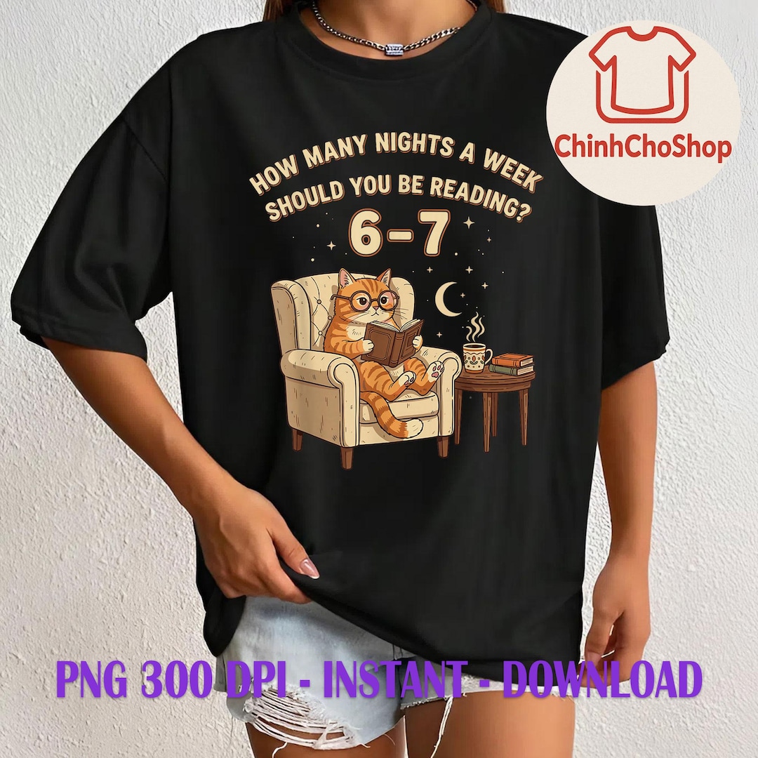 Funny Cat Reading 6-7 Meme English Teacher Book Lover Humor PNG - Etsy